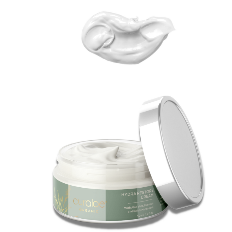 Deep Hydration & Wrinkle Reduction with Curaloe Hydra Restore Cream